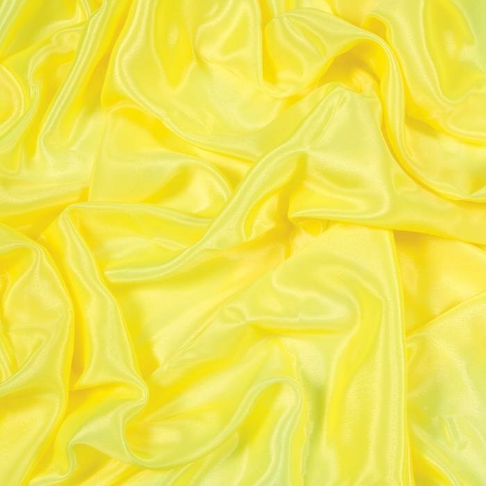 Сатин-шифон Sassy Yellow (желтый) 500*112 см
