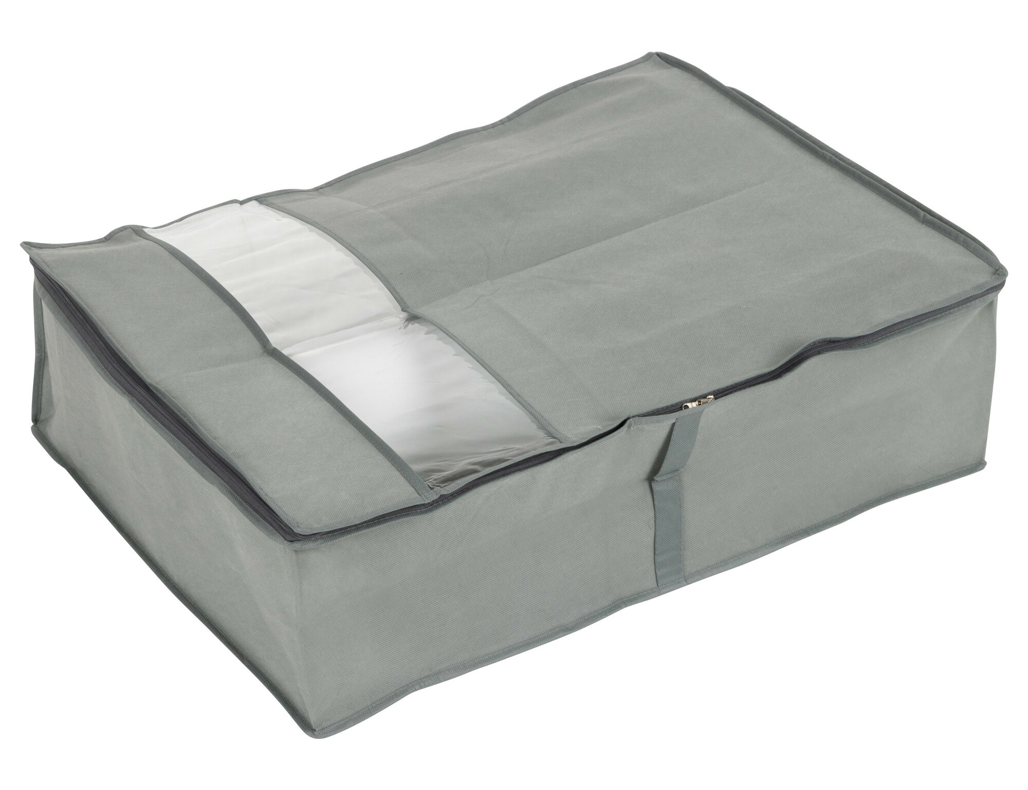 Чехол для хранения рыжий КОТ, 70х50х20 см, спанбонд/ПВХ, серый