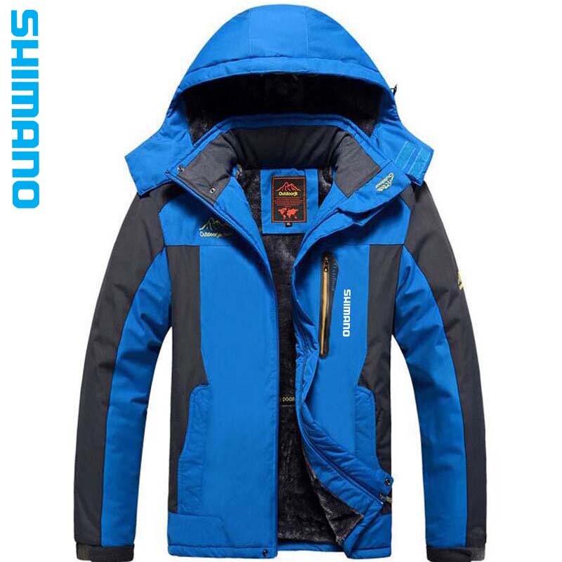 Зимний утолщенный водонепроницаемый рыболовный костюм SHIMANO для мужчин