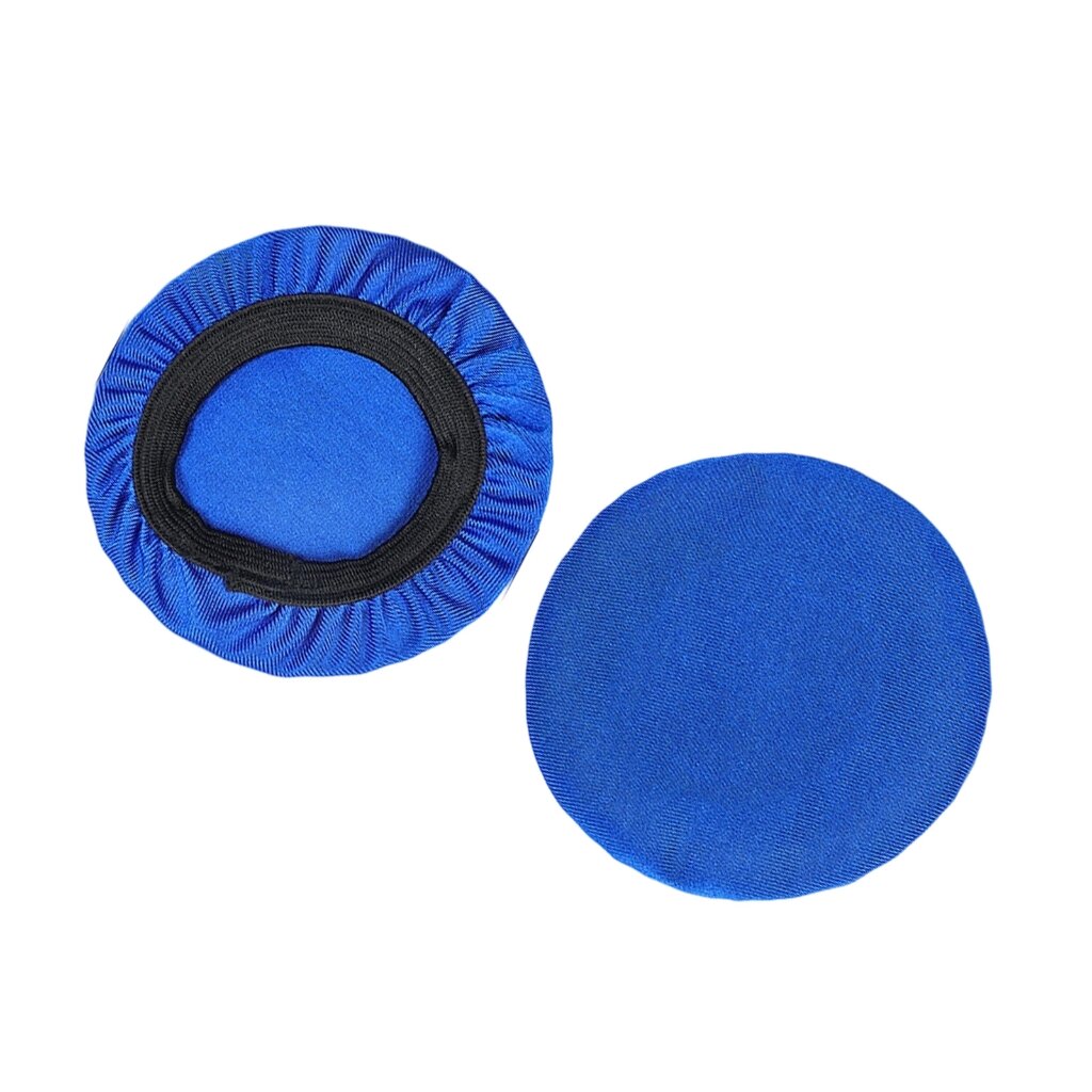 Одноразовый защитный чехол для наушников из эластичной лайкры универсальные наушники 9 ~ 11 см-синий