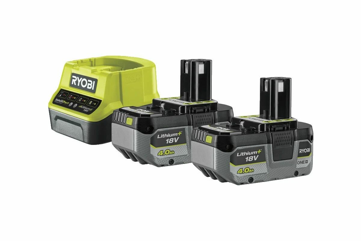Ryobi 18В Набор 2xRB1840X + RC18120 RC18120-240X 5133005092