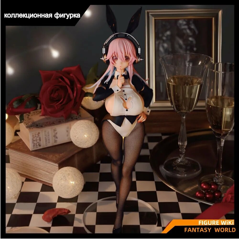 Фигурка Super Sonico Newly Drawn Costume BiCute Bunnies Figure 30cm