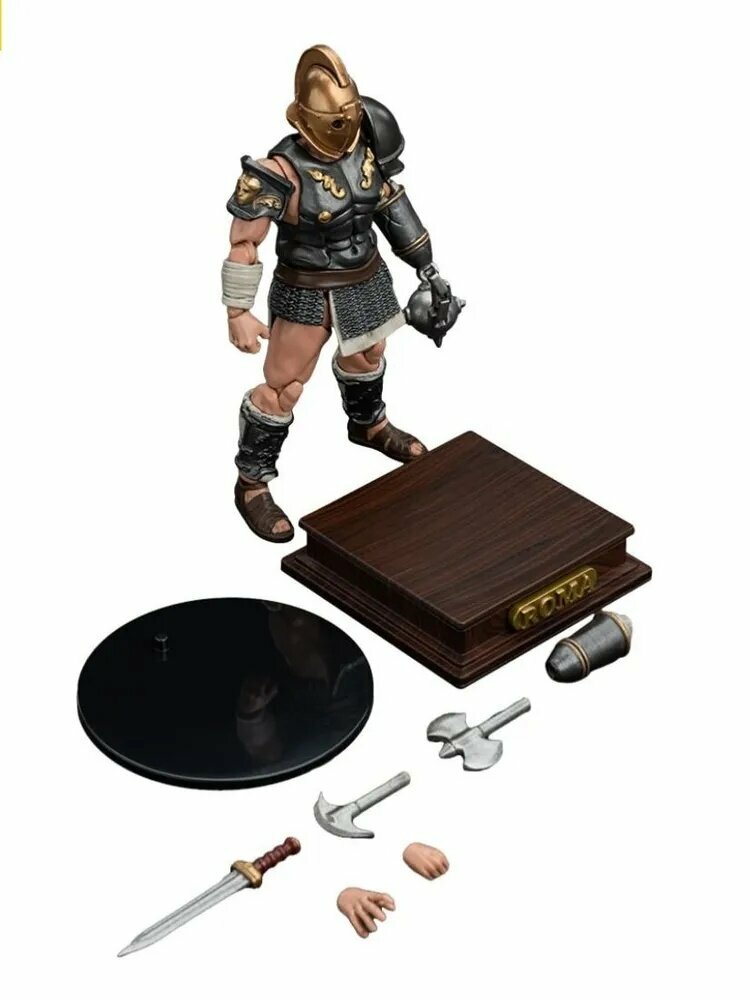 Подвижная фигурка JOYTOY Strife 1/18 Action Figures Roman Gladiator Secutor Gladiator Anime Military Model