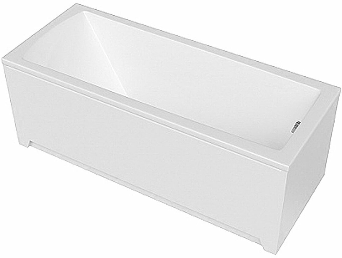 Ванна акриловая прямоугольная Azario Enrica 160х70 см белый AV.0030160, (без монтажного комплекта/ножек)