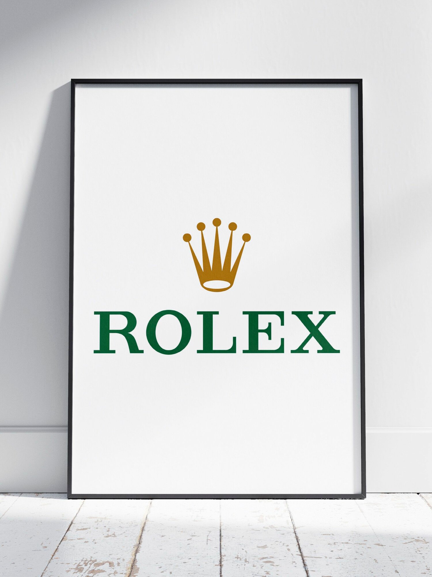Плакат на стену для интерьера Бренды (Ролекс - Rolex 1) - Постер по моде и одежде формата A4 (21x30 см)
