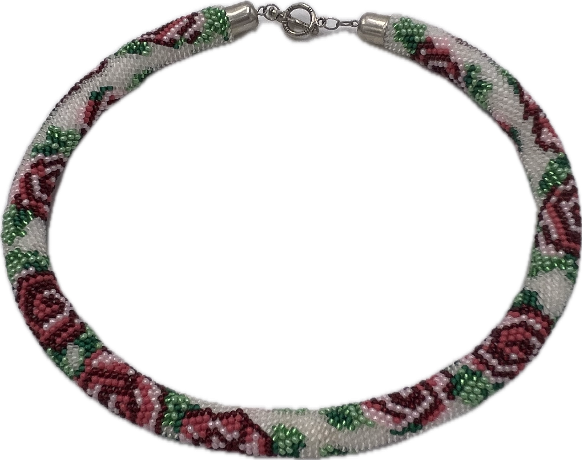 Колье, бисер