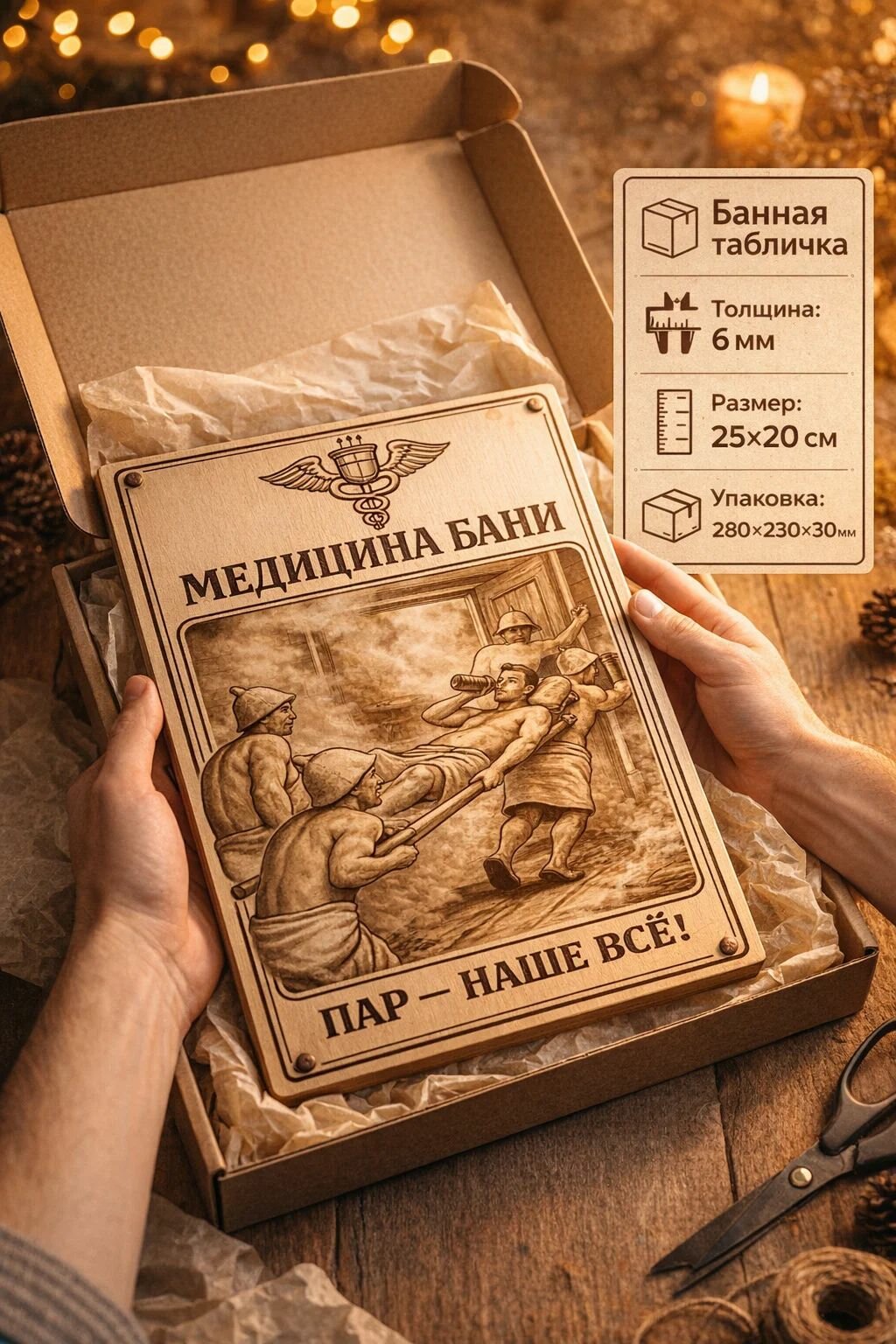 Картина в баню — фото 1