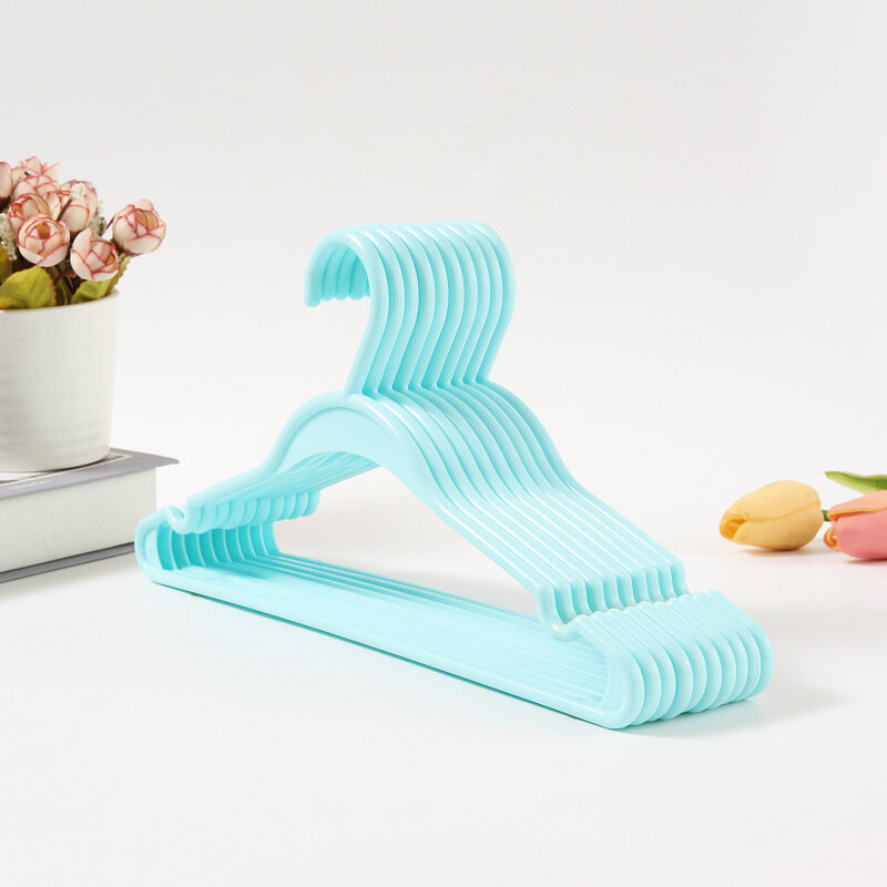 Детская пластиковая вешалка с нескользящим покрытием, синий цвет, 30 см длина для мокрого и сухого использования,