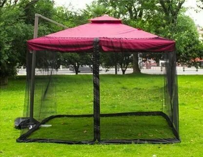 KNOW EASY-туристический с москитной сеткой, 3х3х2,3м, тент/ беседка садовая для дачи/улицы