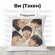Подушка с принтом BTS, БТС