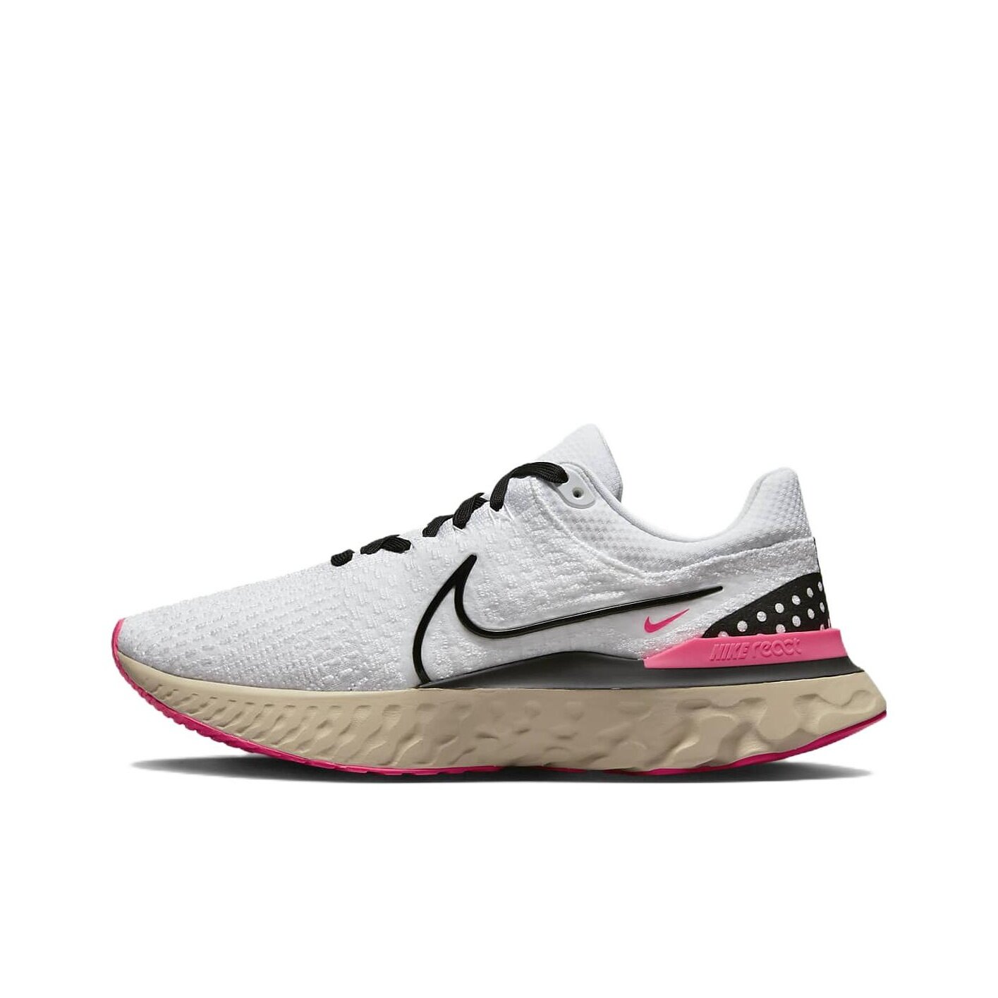 Кроссовки NIKE React Infinity Run Flyknit 3, размер EU 45 стопа (29CM), white — фото 1