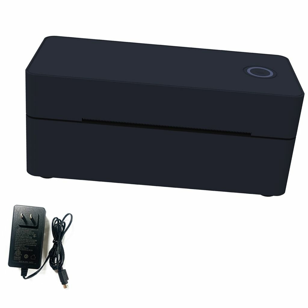 Принтер термоэтикеток 110мм, Черный - USB