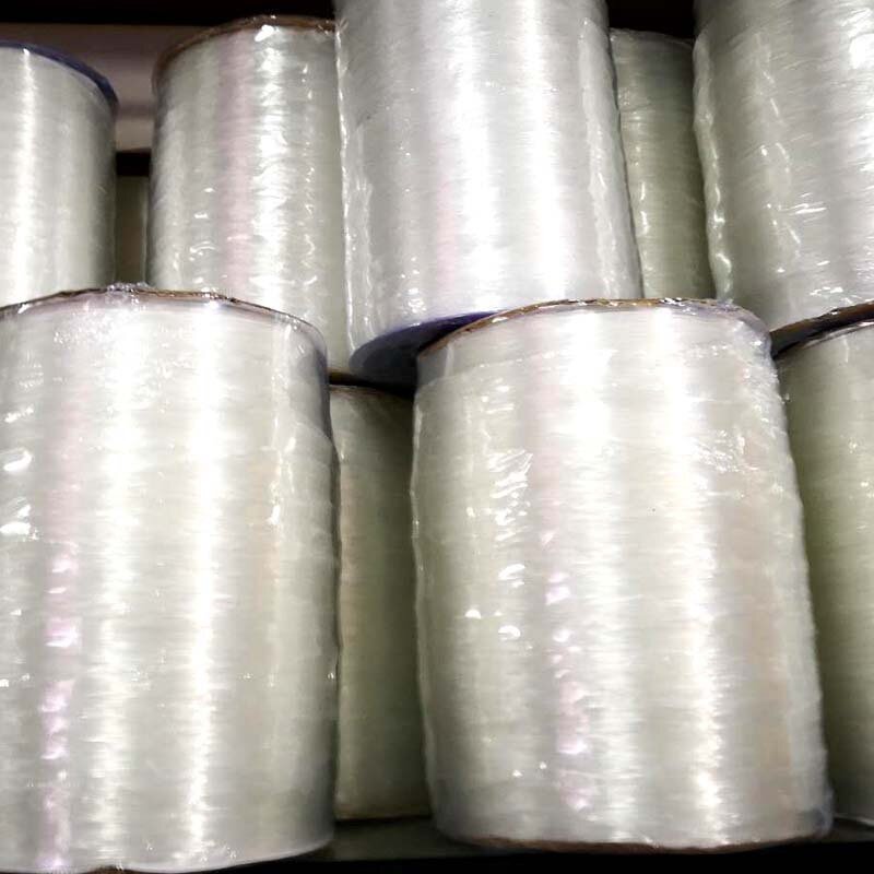 Аксессуары для ювелирных изделий своими руками, кристаллическая бисерная нить, рыболовная леска, большой рулон 0.4~1.0 мм, круглая прозрачная эластичная нить, оптовая продажа