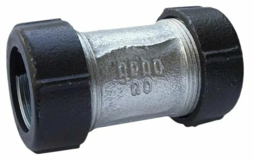 Муфта Gebo, соединительная, 1", обжим, Тип QO(ОК), 17.195.02.03