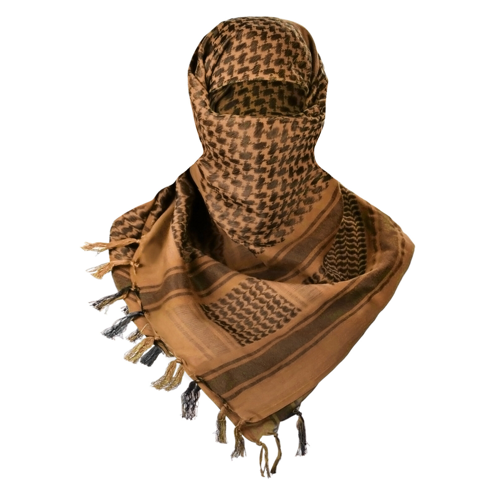 Арабский квадратный шарф для мужчин и женщин, тактический хлопковый шарф, маска против дыма, ветрозащитный песочный шаль, модный солнцезащитный аксессуар
