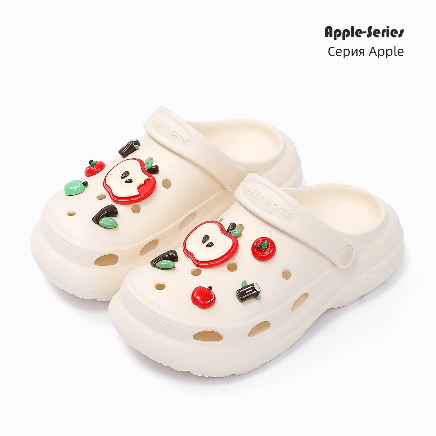 Кроксы Apple Размер: 39-40 (стандартный размер)