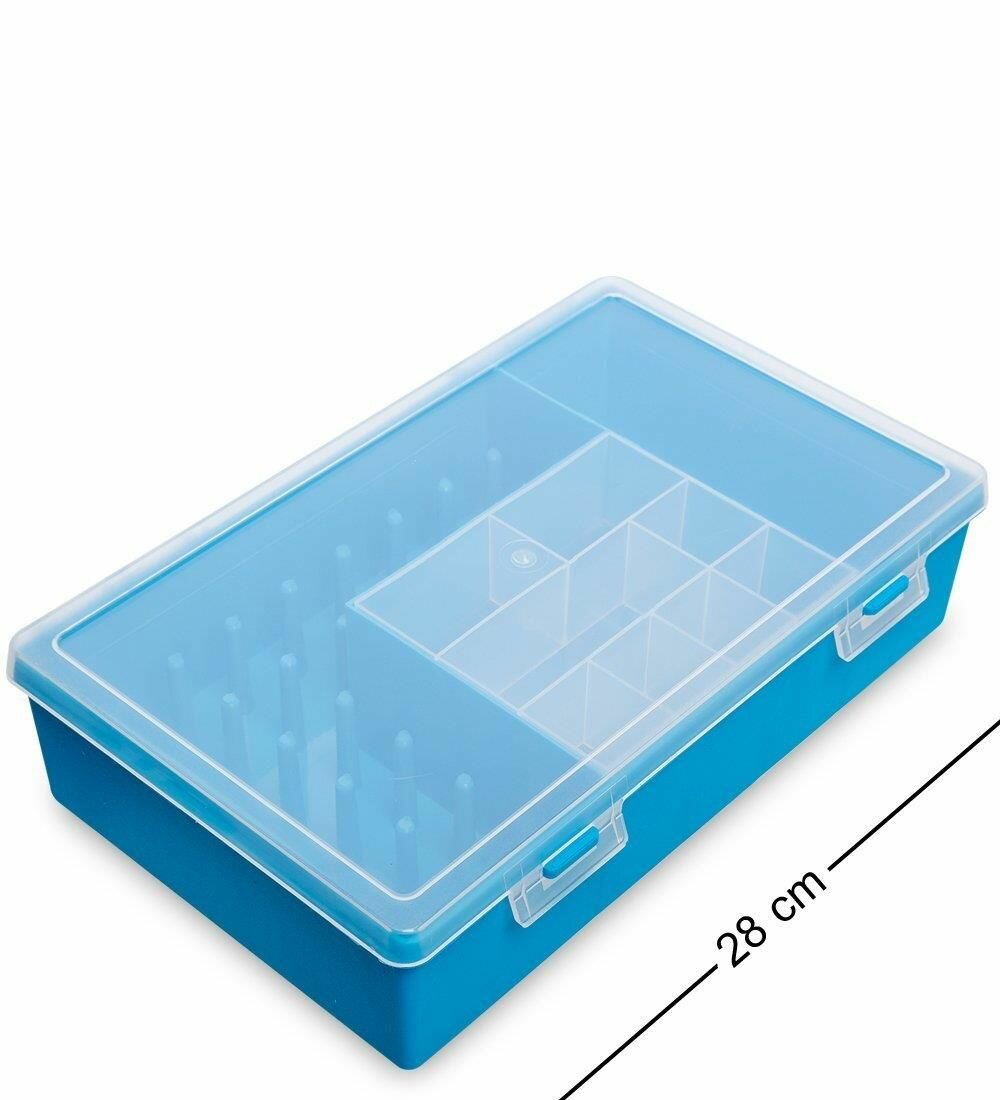 Контейнер для ниток синий A2131750 Art Home, Полипропилен