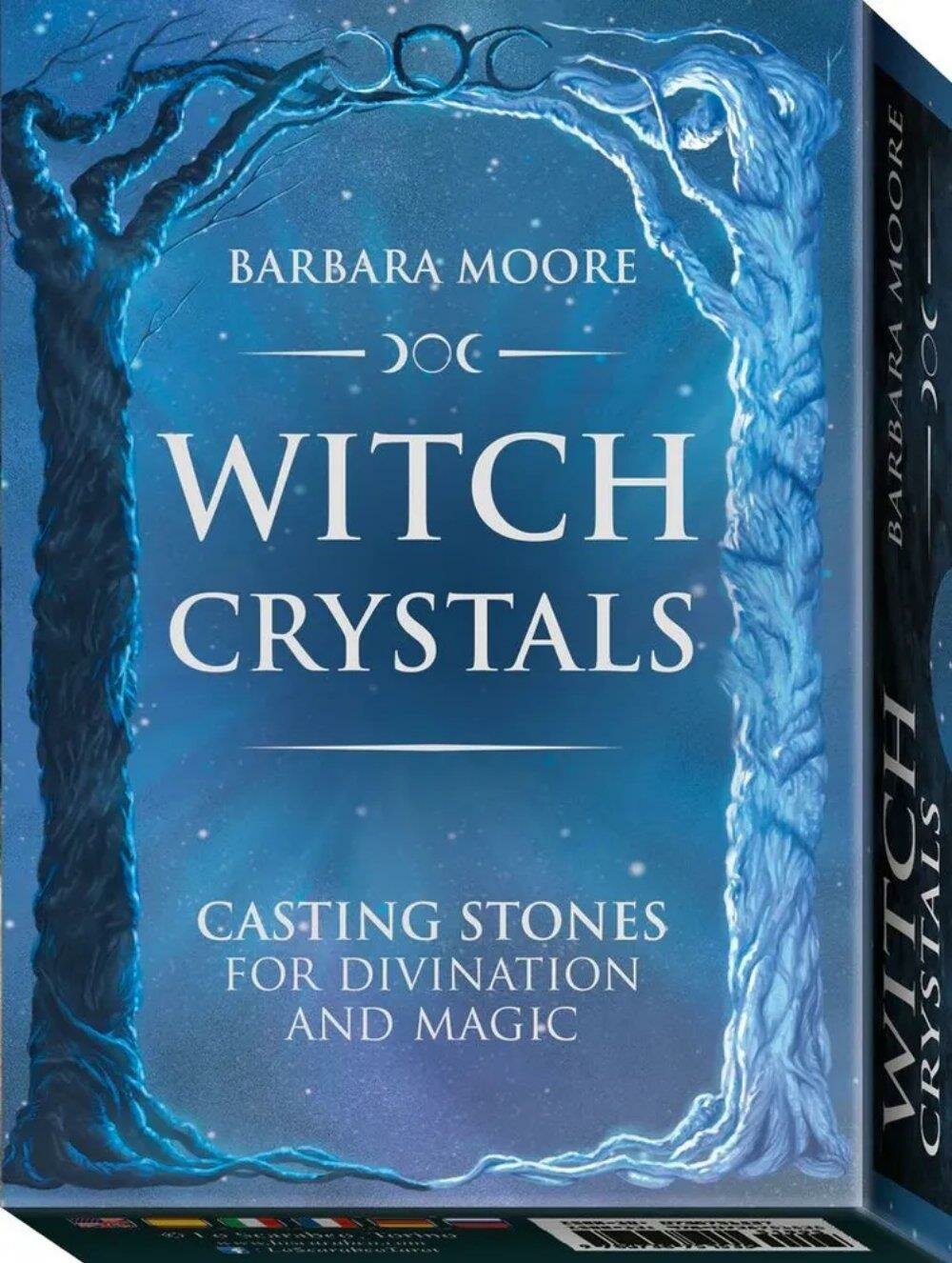 Карты Таро "Witch Crystals Oracle Cards" Lo Scarabeo / Ведьмины кристаллы, бросающие камни для гадан 65488