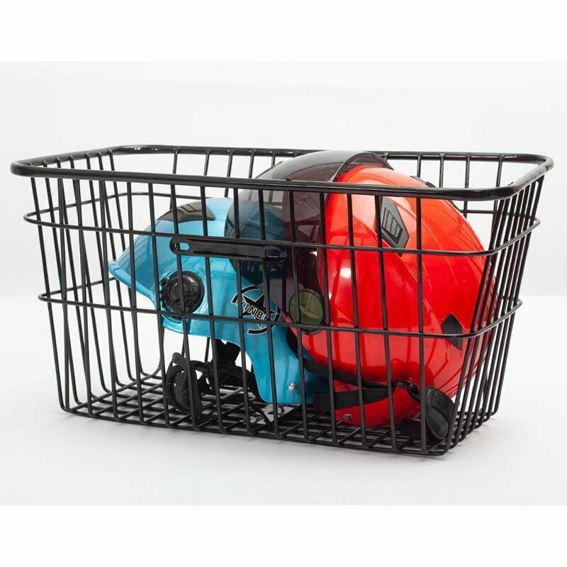 Производитель универсальной корзины для овощей, утолщенная корзина для велосипеда с крышкой для электровелосипедов и велосипедов, бесплатная доставка, увеличенная корзина для электровелосипеда