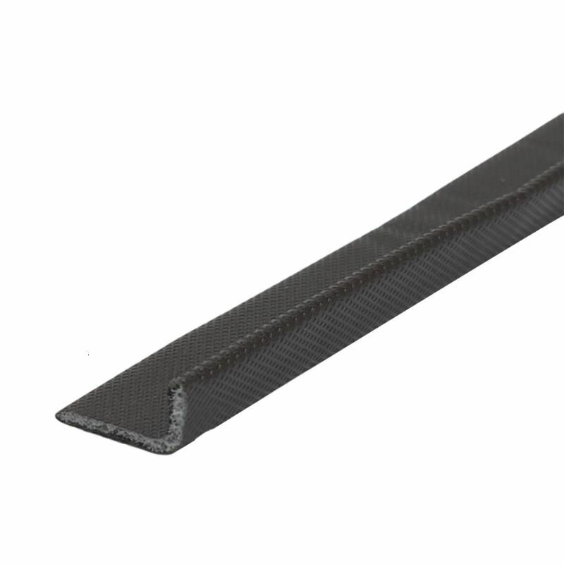 Портативные L-образные уплотнители для шкафов и дверей гардероба (3 м), Темно - коричневый