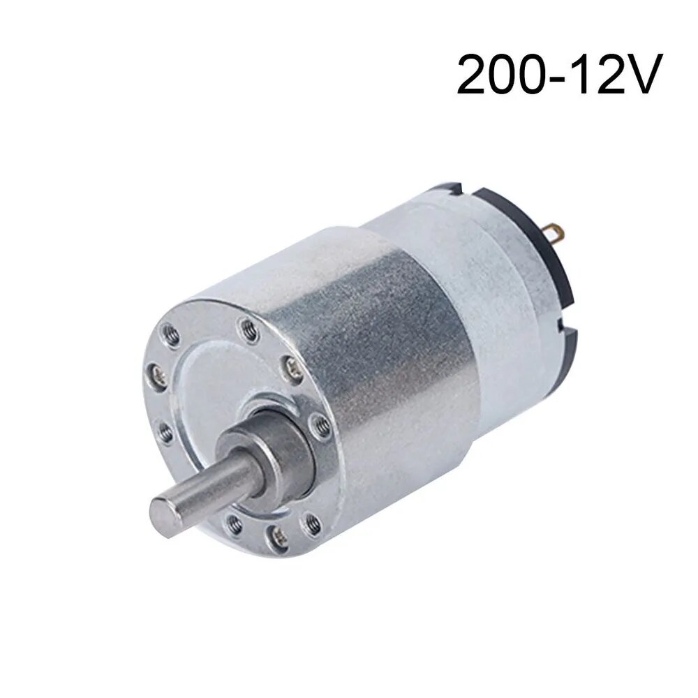 Мотор-редуктор постоянного тока JGB37-520 micro-200-12 В - 6В/12В/24В, 7-960 об/мин