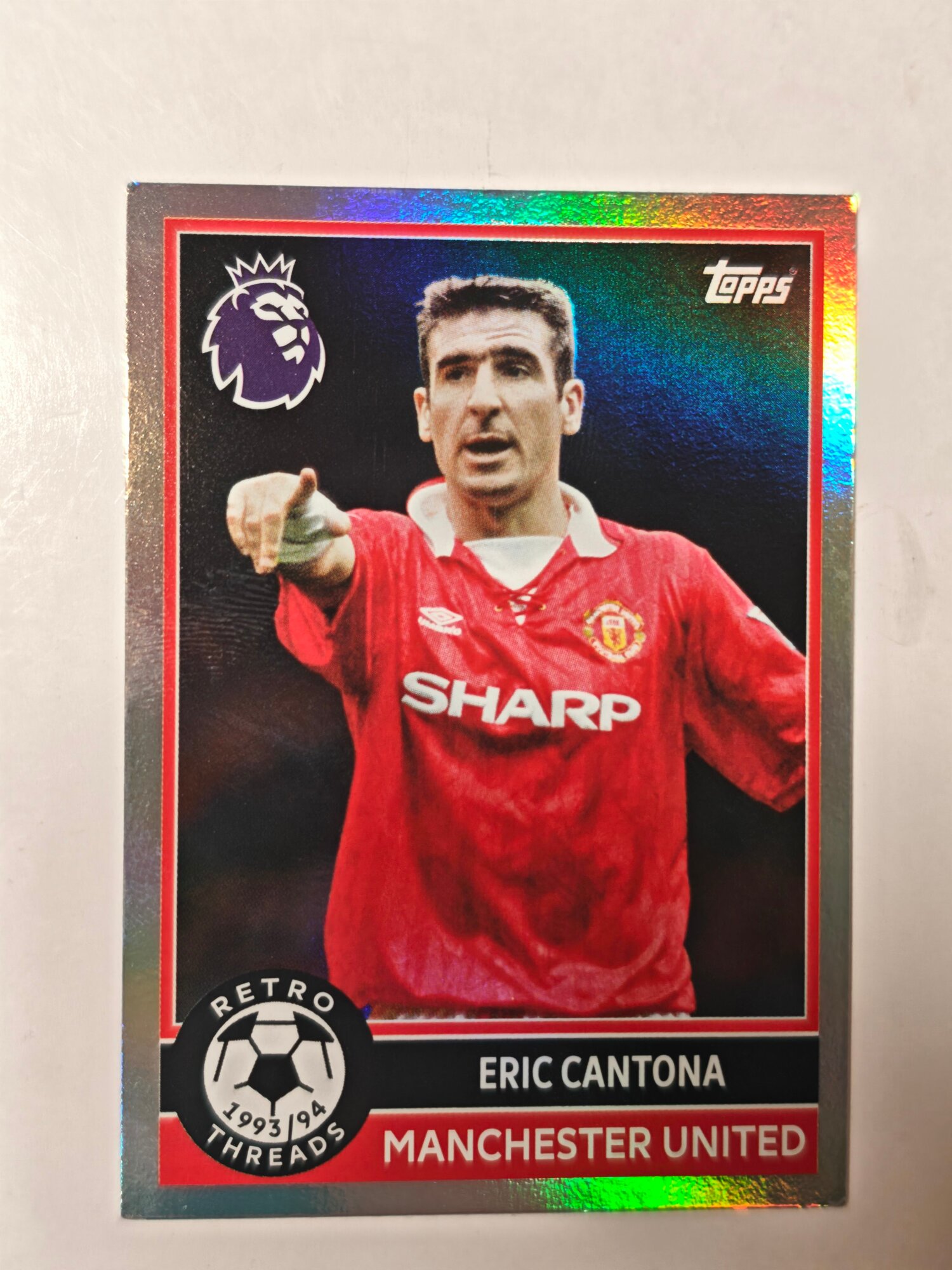 Коллекционная карточка TOPPS Premier League Football 2026, специальная коллекционная карточка.