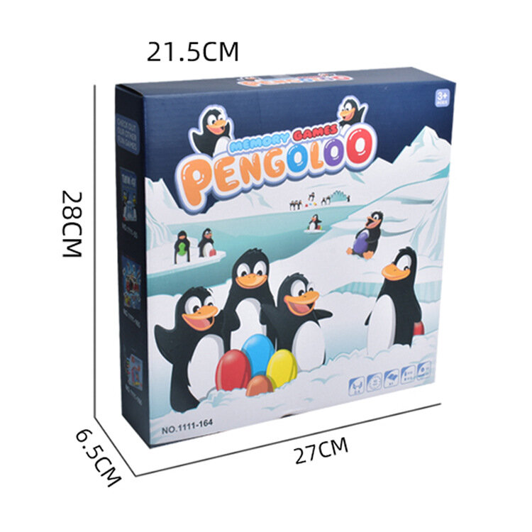 Новая игрушка для тренировки памяти детей "Маленький антарктический пингвин", развивающая игра для родителей и детей, интерактивная игра для детей 3-4-5 лет