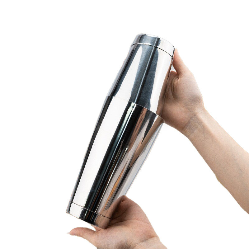 304 Нержавеющая сталь Бостонский шейкер Американский стиль Коктейльный шейкер Набор барных шейкеров