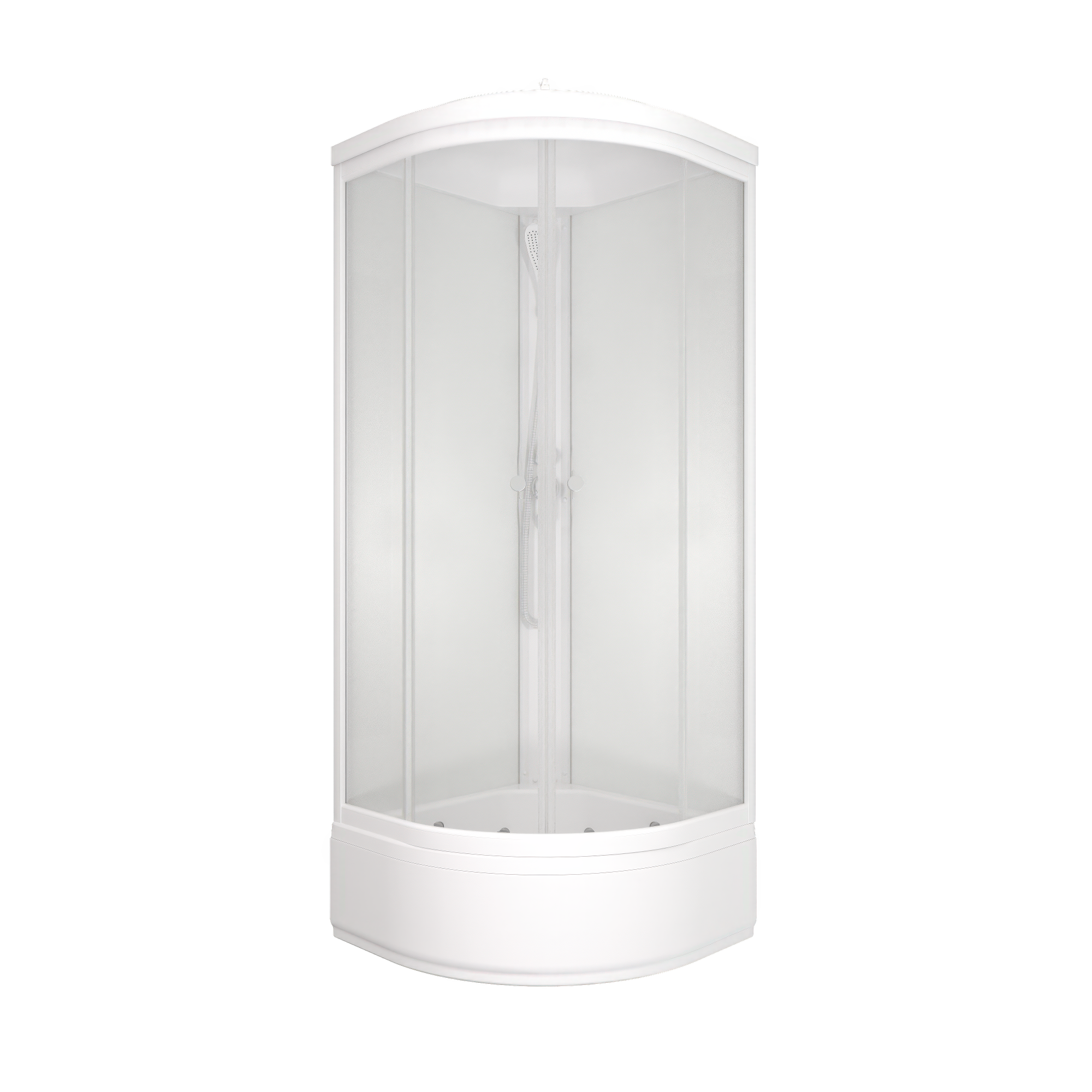 Душевая Кабина "Triton" Ультра 80*80 В, средний поддон, поддон1/4круга, (ДН4), сифон