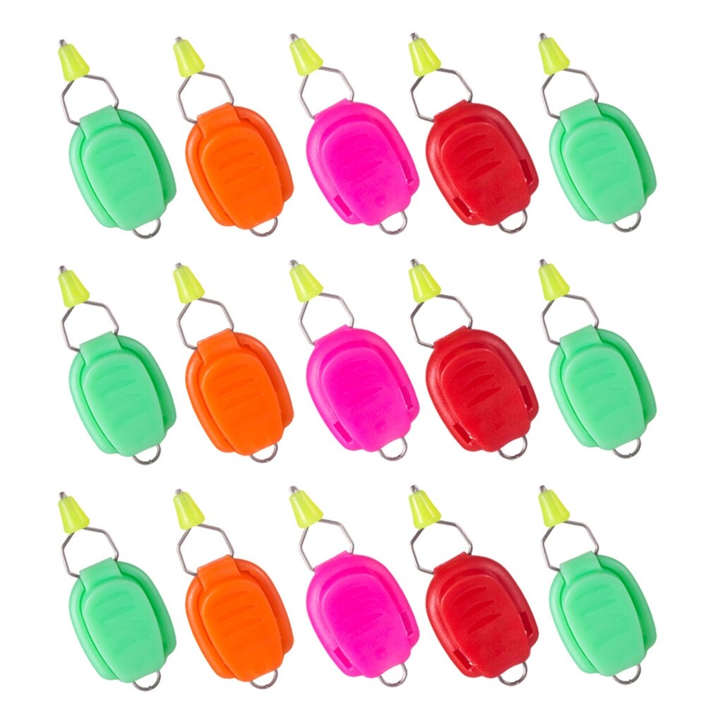 15шт Стопоры Для Лески Устройство Для Зажима Нити Baitcasting Reel Line Controller для Улучшения Результатов Рыбалки