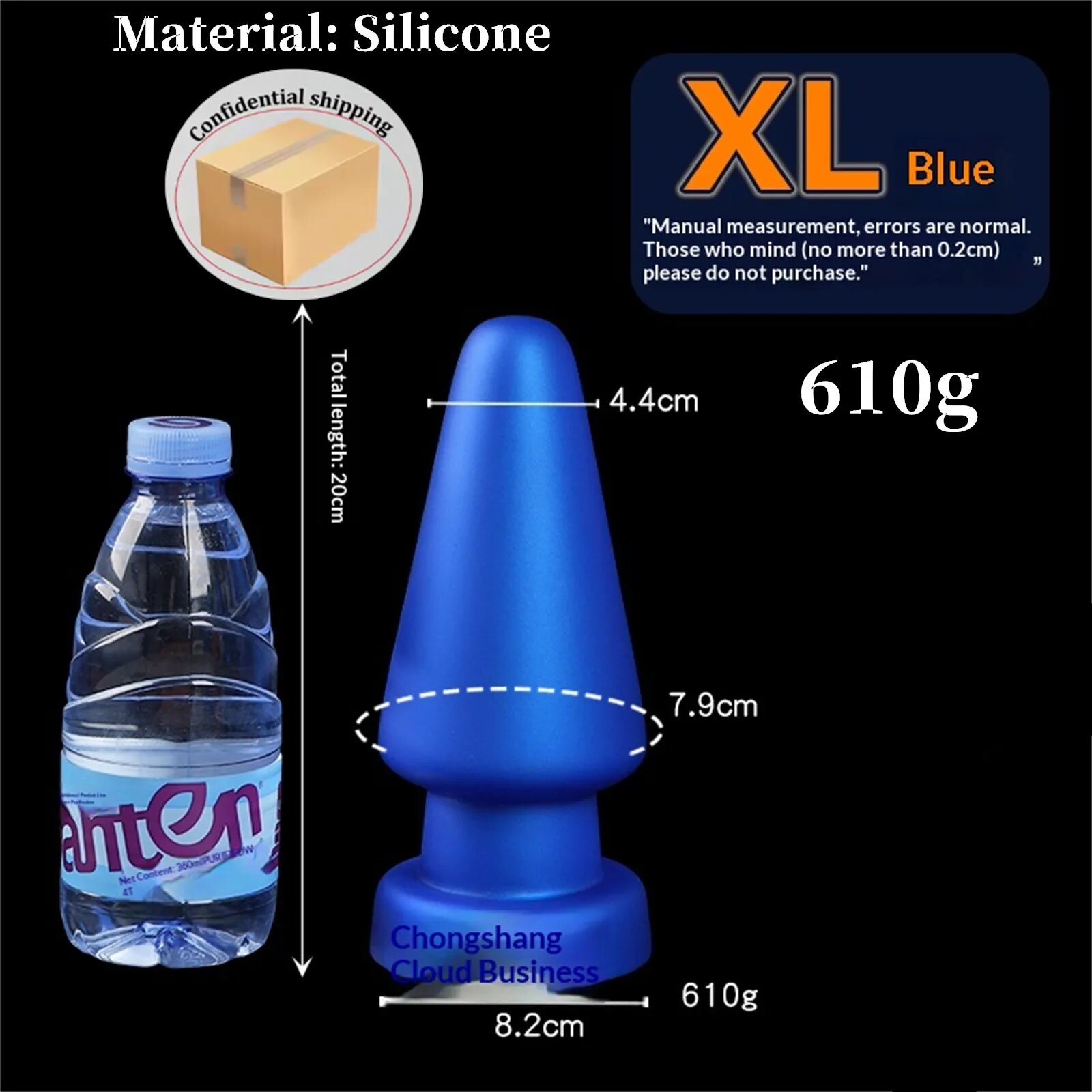 Огромные конусы Анальная пробка Удобная анальная пробка Секс-игрушки для взрослых Расширитель XL