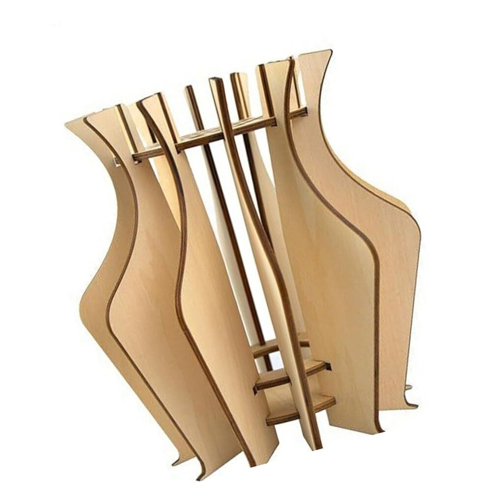 Деревянные Цветочные Вазы-пазлы для составления Цветочных Букетов-головоломок, Конструкторы, Подставка для Роз и Подсолнухов