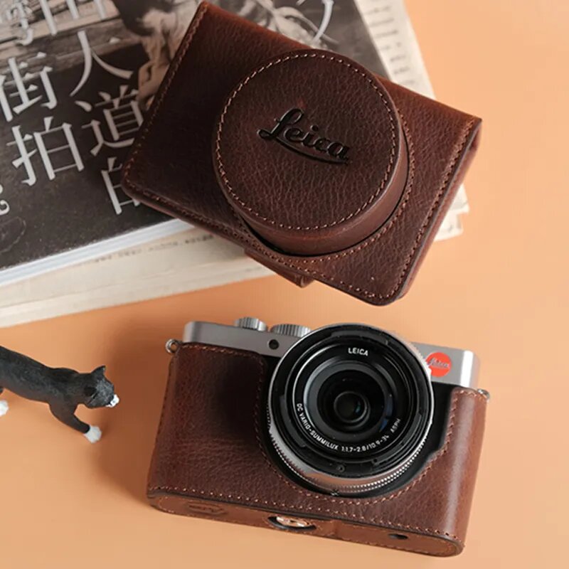 Натуральная кожа чехол сумка Покрытие для Leica D-LUX8