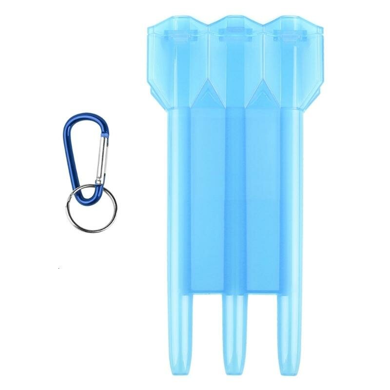 Пластиковый чехол для дротиков, Синий