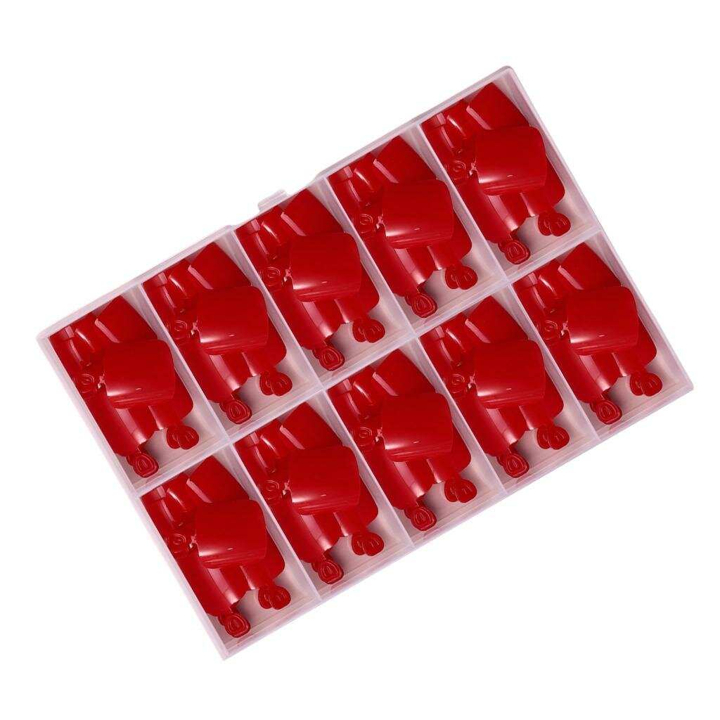 Акриловые накладные ногти для ногтей на ногах, 120 шт.