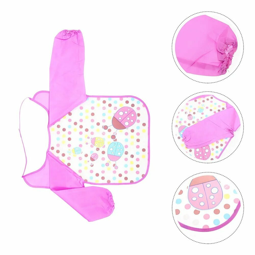 Модный детский халат для художников устойчивый к загрязнениям 39.00X34.00X0.50 см