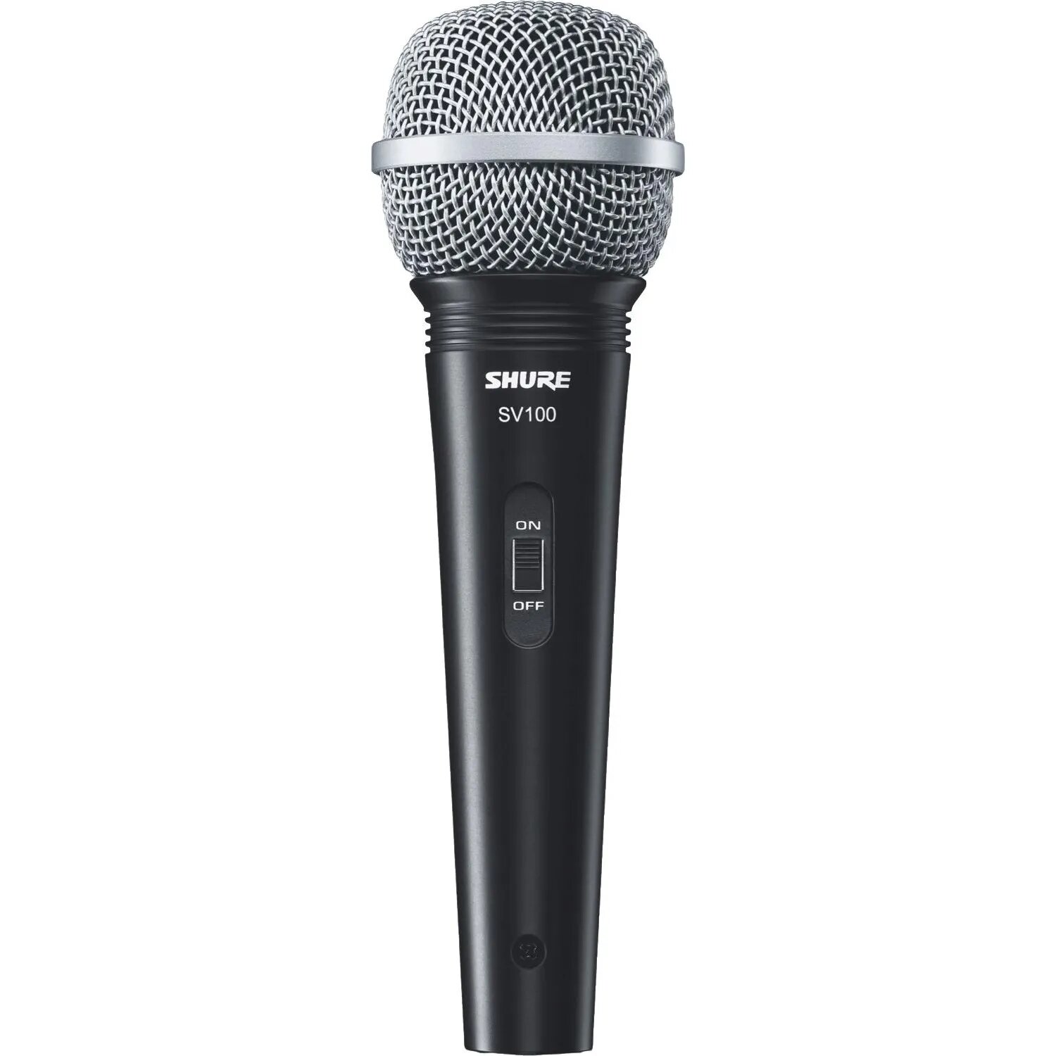 Микрофон Shure SV100-A, вокально-речевой с выкл. и каб. XLR-6.3 мм Jack