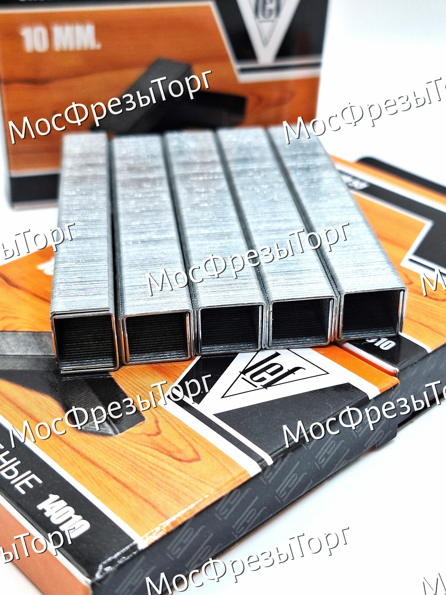 Скобы для строительного степлера (53 тип), 10 мм, 3000 шт.