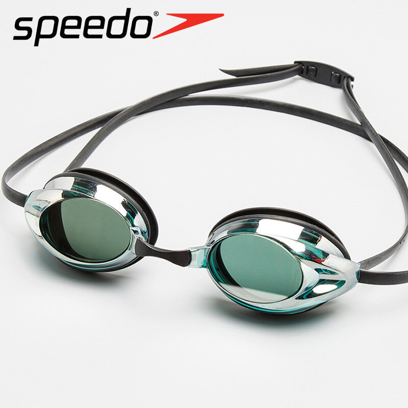 Совместимые с Speedo Professional Myopia HD противотуманные водонепроницаемые плавательные очки для детей и взрослых, для гонок и тренировок