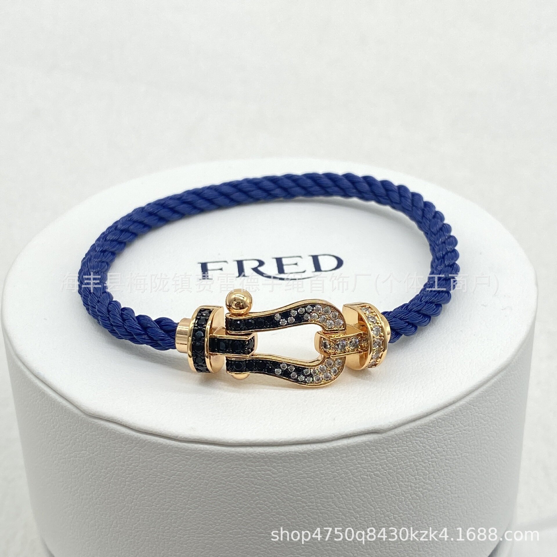 Браслет с пряжкой в виде подковы для мужчин и женщин, красная нить, зодиакальный год, удача, DIY плетеный шнур, стальной браслет, прямая продажа от производителя