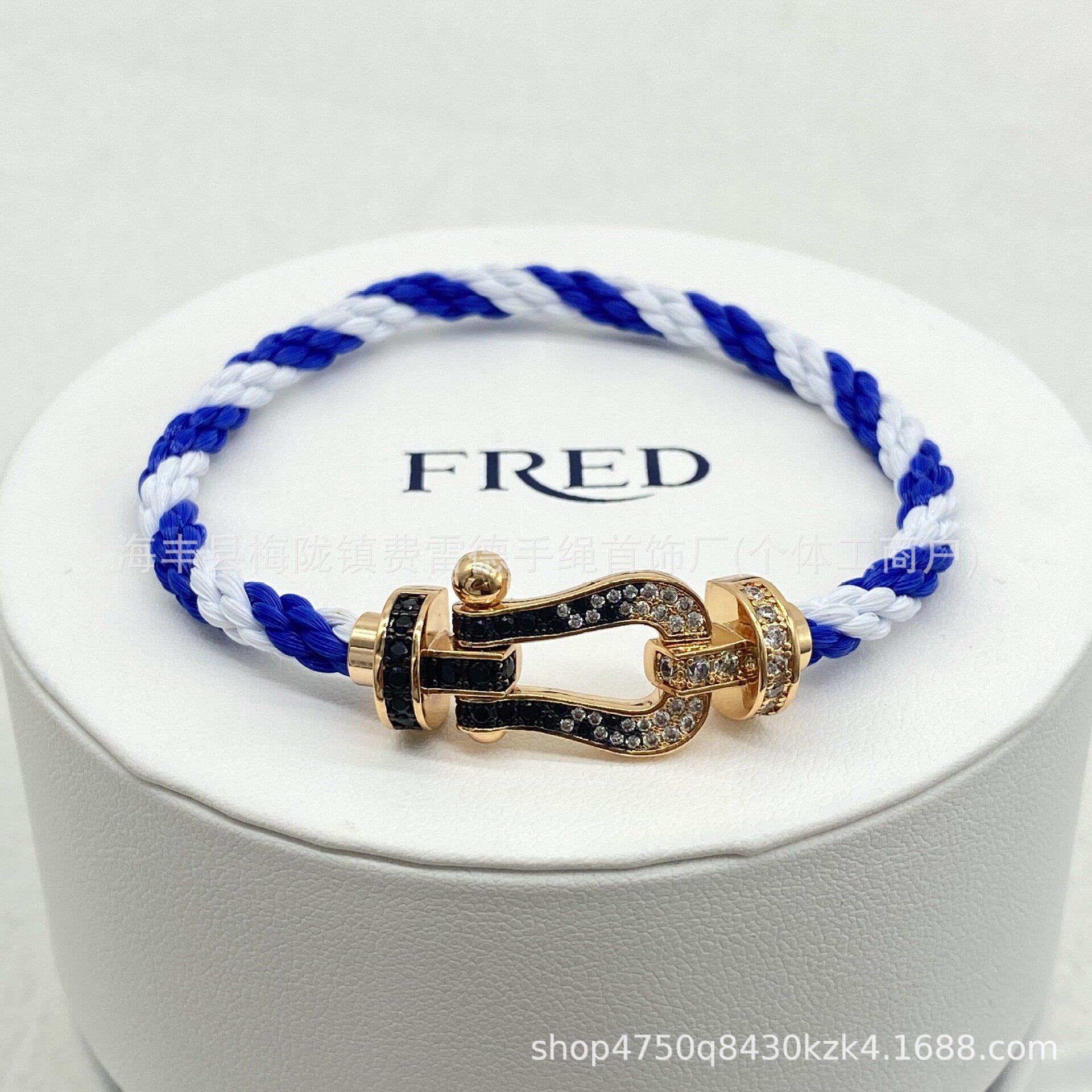 Браслет с пряжкой в виде подковы для мужчин и женщин, красная нить, зодиакальный год, удача, DIY плетеный шнур, стальной браслет, прямая продажа от производителя