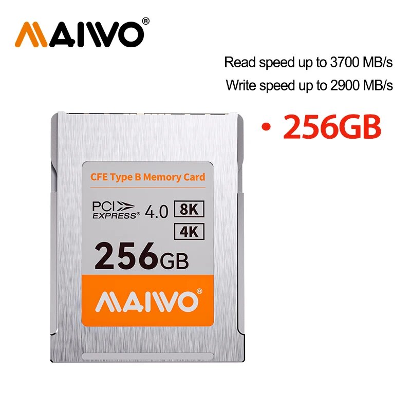 MAIWO CFexpress карта памяти Type B 256/512/1T/2T 256GB