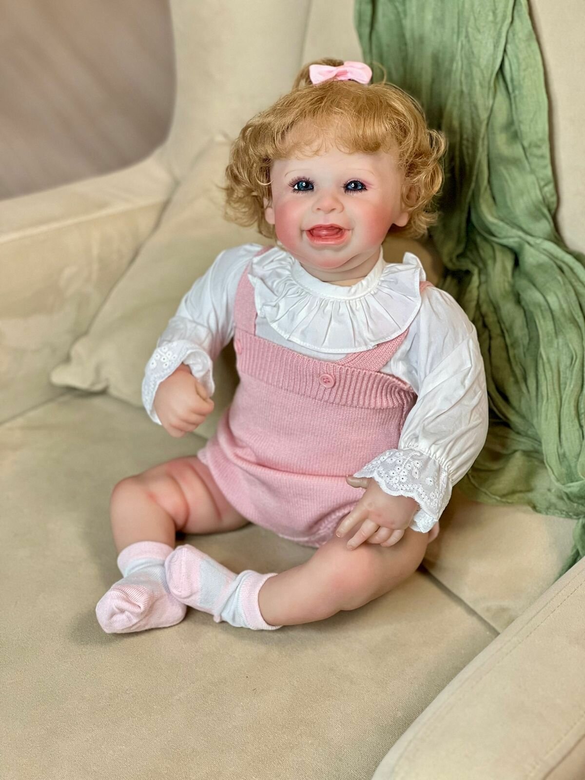 Кукла Реборн мягконабивная 50 см