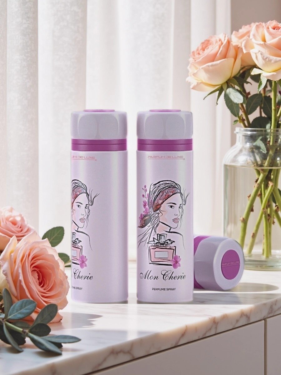 MON CHERIE. Женский парфюмированный дезодорант-спрей, 200мл