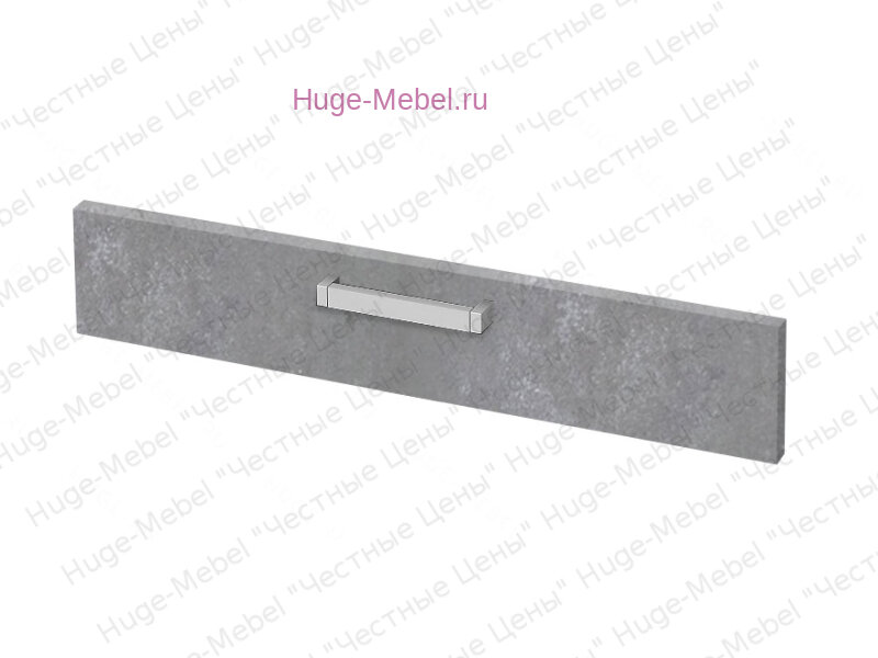Кухонный фасад Ф-82 бетон темный (Бетон)