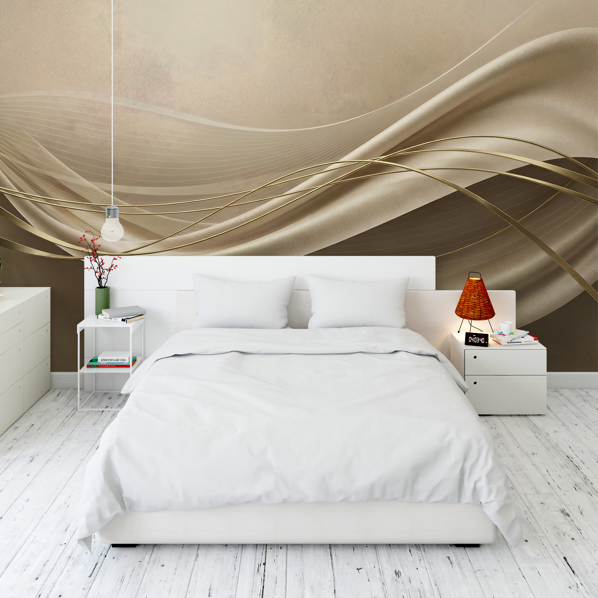 Гибкий мрамор Marmory "Аурус", 142х285см, бесшовная, морозостойкий