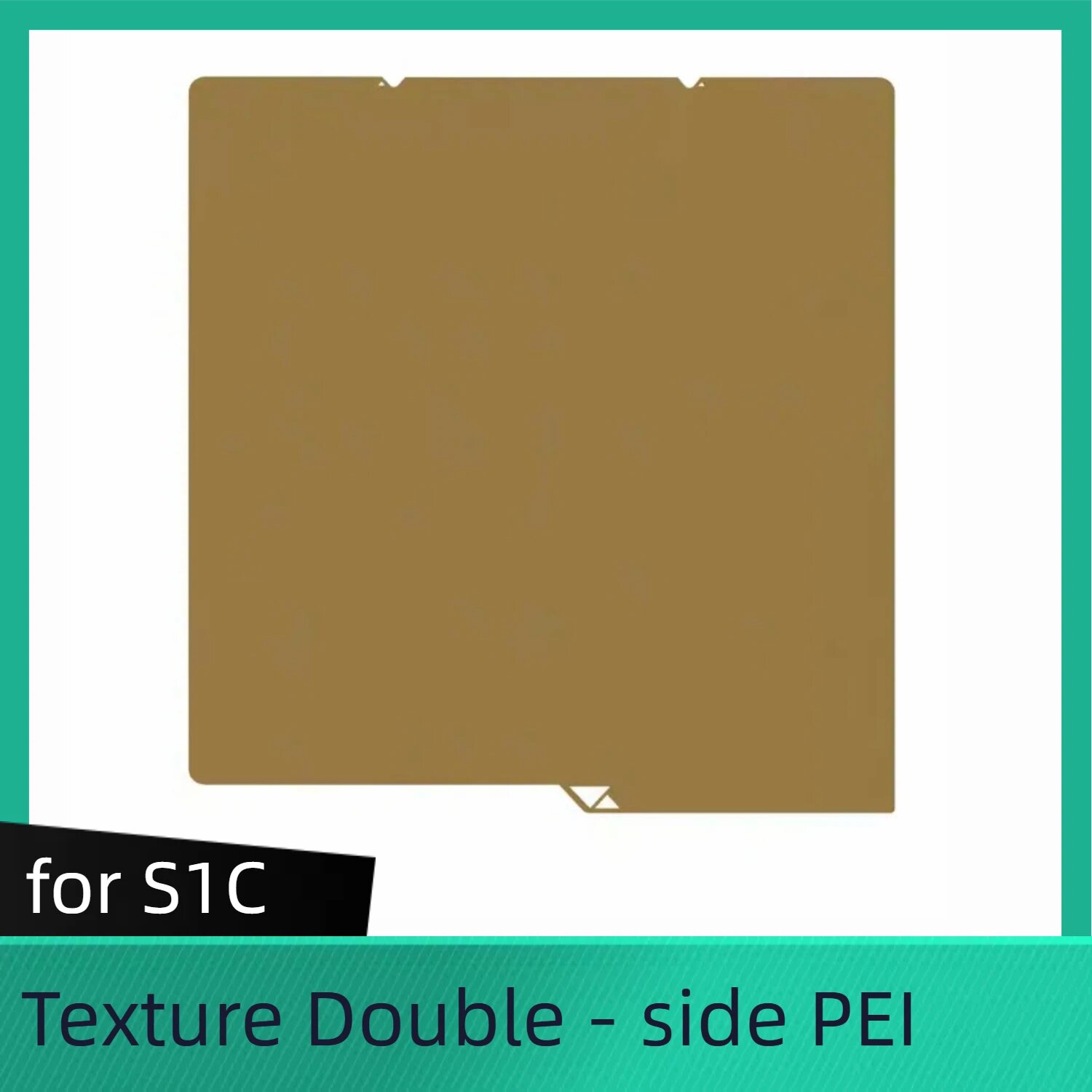 PEI текстурированная платформа для Anycubic Kobra S1C