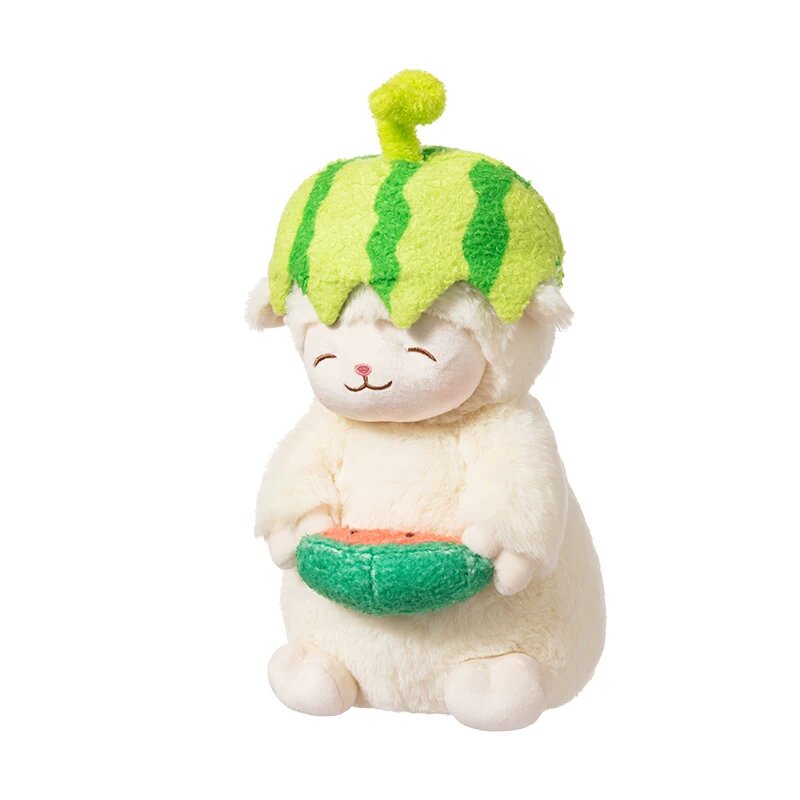 Плюшевая игрушка MINISO из серии «Овечки» - Милая овечка-стоппер, подарок для девочек Стоящая кукла-ягненок (ягненок