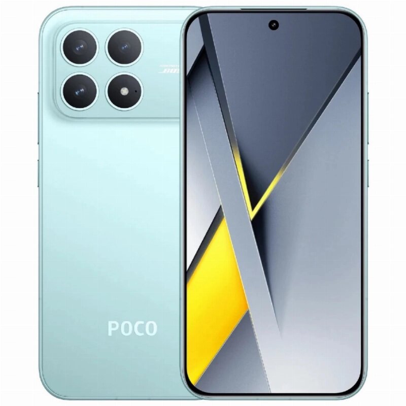 Смартфон Xiaomi POCO F8 Pro, 12/512 Гб, Blue, голубой