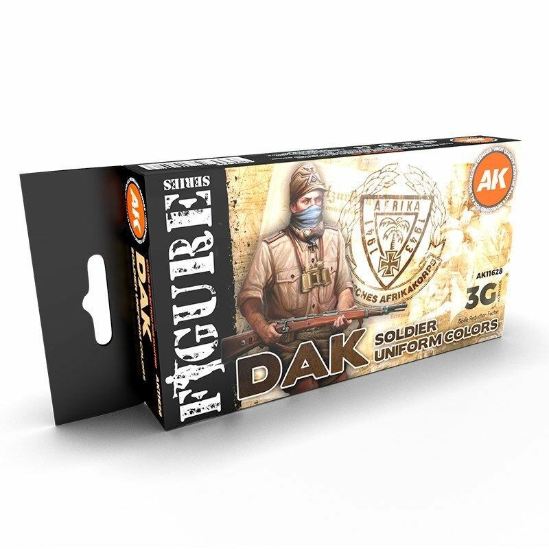 Набор красок для моделизма AK DAK SOLDIER UNIFORM COLORS 3G